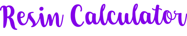 Resin Epoxy Calculator – Simply Calculate the Amount of Resin you Need