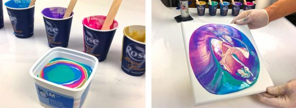 Acrylic Pouring Calculator - Simply Calculate the Amount of Paint