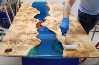 Epoxy Resin Table Tutorial - How To Build your Own River Table!