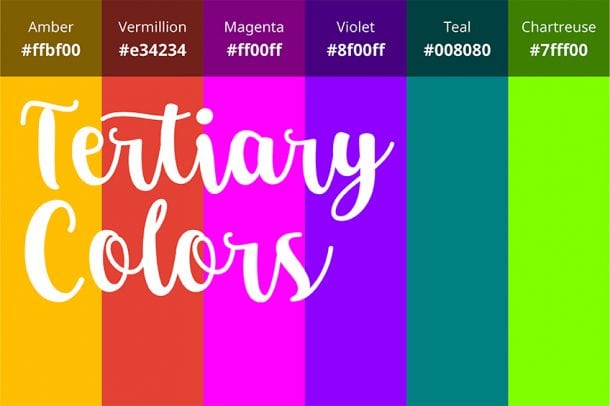 What are Tertiary Colors? – Tertiary Colors Definition