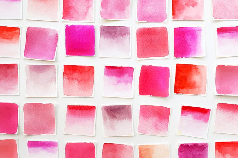 Pink Mischen - Wie du die verschiedenen Pinktöne selber herstellst