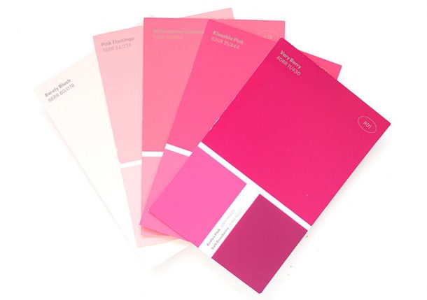 Pink Mischen - Wie du die verschiedenen Pinktöne selber herstellst