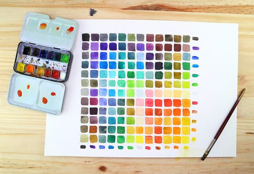 How to Mix Watercolors - A Guide to Easy Watercolor Mixing Techniques