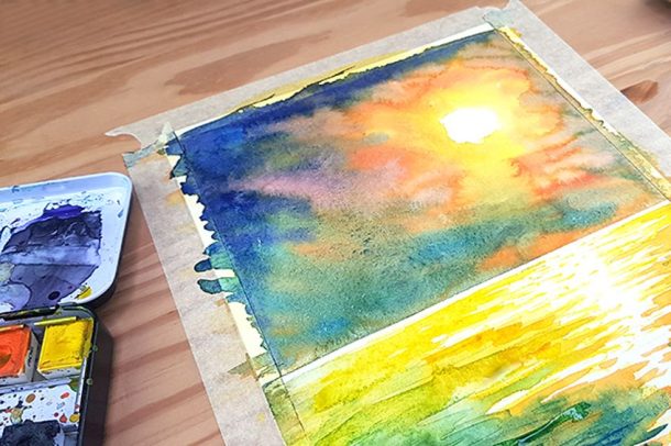Wet-on-Wet Watercolor - Exploring the Best Watercolor Tips and Tricks