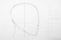 How to Draw a Face From the Side - Realistic Side Profile Drawing