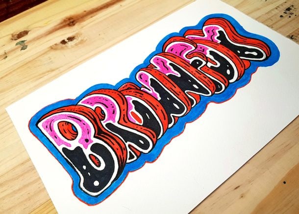 Hand Lettering Guide for Beginners - Easy Lettering Tutorial