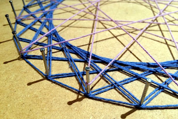 String Art Ideas - Designs and Patterns for Nail and String Crafts