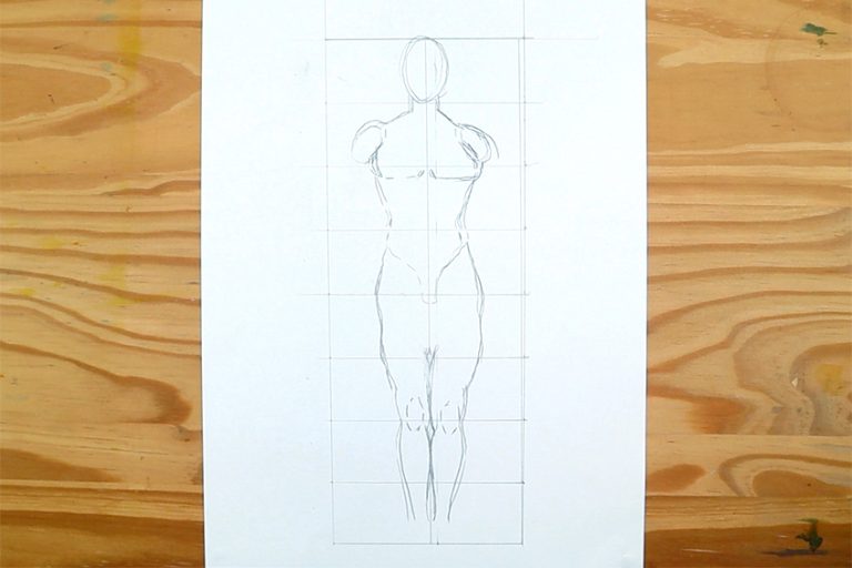 How to Draw Human Proportions - Scale the Figure Correctly