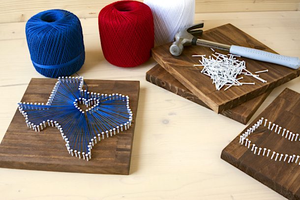 String Art Ideas - Designs and Patterns for Nail and String Crafts