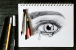 Tears Drawing - Create a Realistic Teardrop Drawing