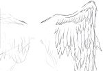 Wings Drawing - Create a Graceful and Angelic Wings Sketch