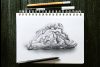 Clouds Drawing - Create a Fluffy Cloud Sketch