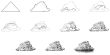 Clouds Drawing - Create a Fluffy Cloud Sketch