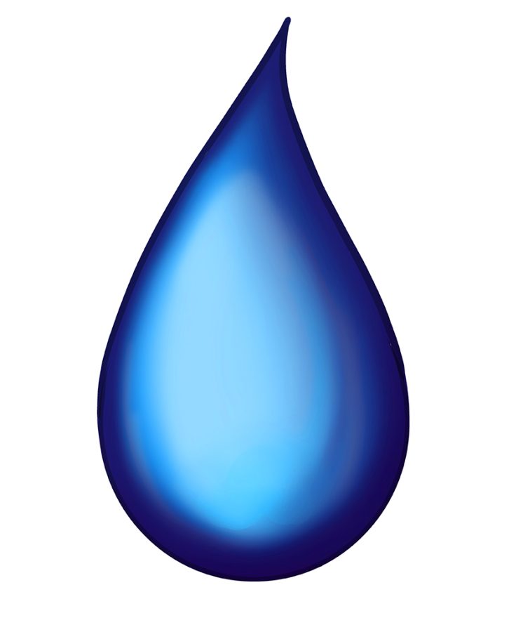 Wassertropfen zeichnen - Einfache Schritt-für-Schritt Anleitung