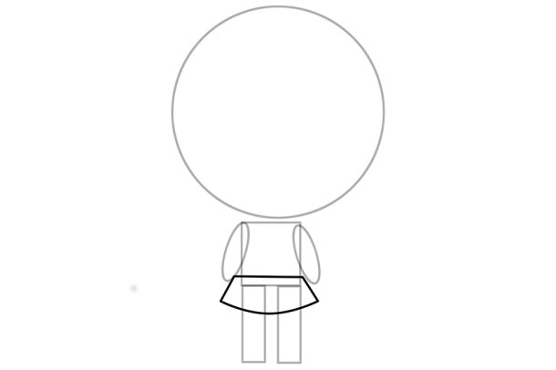 Chibi Girl Drawing How To Easily Draw A Chibi Character 