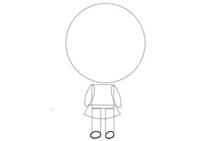 Chibi Girl Drawing - How to Easily Draw a Chibi Character