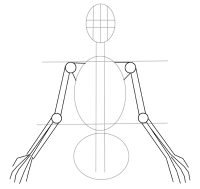 Skeleton Drawing - Create an Easy Skeleton Drawing