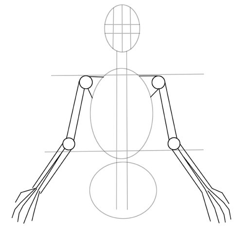 Skeleton Drawing - Create an Easy Skeleton Drawing