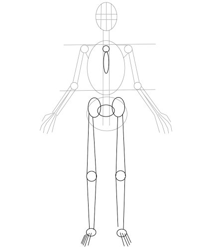 Skeleton Drawing - Create an Easy Skeleton Drawing