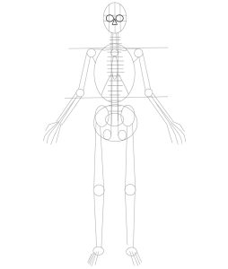Skeleton Drawing - Create an Easy Skeleton Drawing