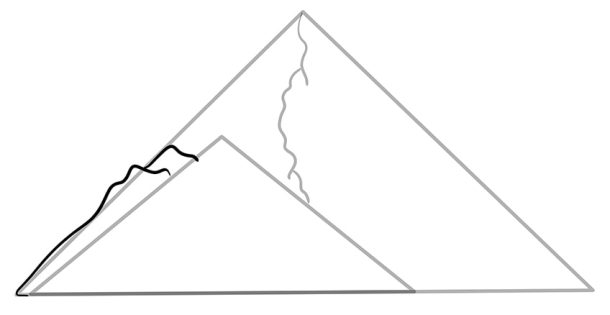 Berge zeichnen - Lerne, wie man einen malerischen Berg zeichnet
