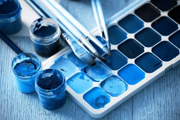Como hacer color azul - Aprende a mezclar tonos de color azul