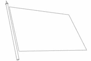 Flag Drawing - Draw a Vibrant and Colorful Flag Drawing