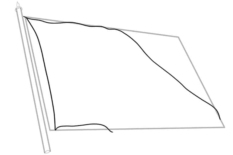 Flag Drawing - Draw a Vibrant and Colorful Flag Drawing