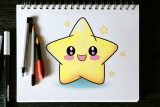 Star Drawing - Create a Shinning Hand-Drawn Star