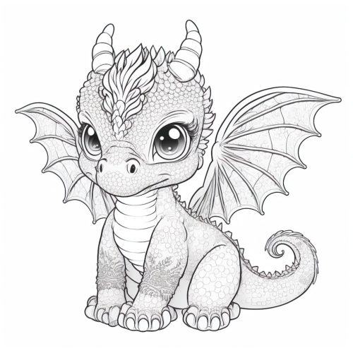 Dragon Coloring Pages - New Free Dragon Coloring Sheets