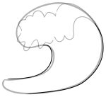 Wave Drawing - Learn to Create Mighty Ocean Waves Drawings