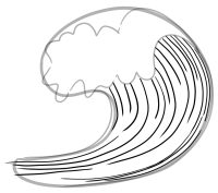 Wave Drawing - Learn to Create Mighty Ocean Waves Drawings