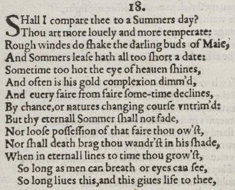 Famous Shakespeare Poems - Verses from the Great Wordsmith