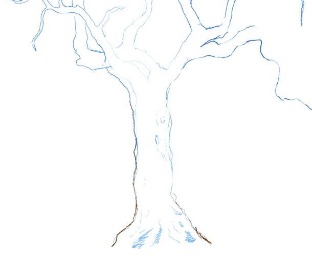 Tree Drawing - An Easy Tutorial for Beginner Artists