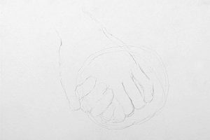 Holding Hands Drawing - A Step-by-Step Beginners Guide