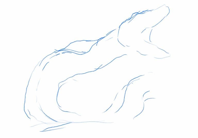 Snake Drawing - An Easy Guide to a Realistically-Shaped Snake