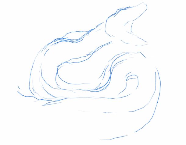 Snake Drawing - An Easy Guide to a Realistically-Shaped Snake