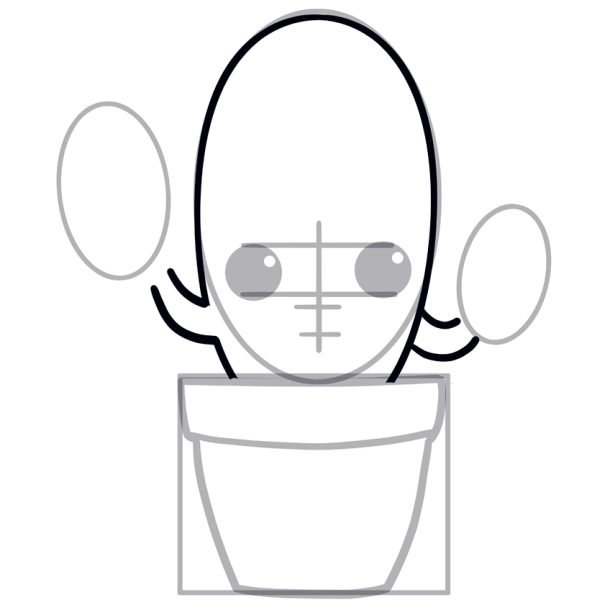 Cactus Drawing - Succulent Sketching