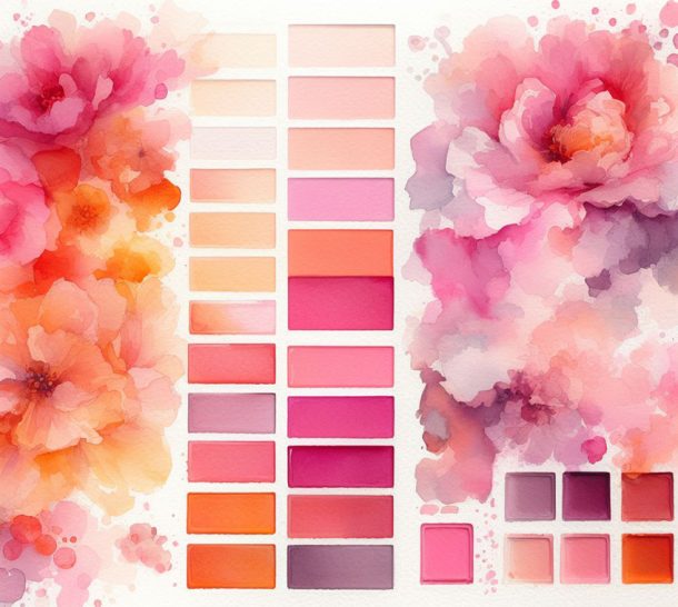 What Color Does Pink and Orange Make? - A Sunset Blend
