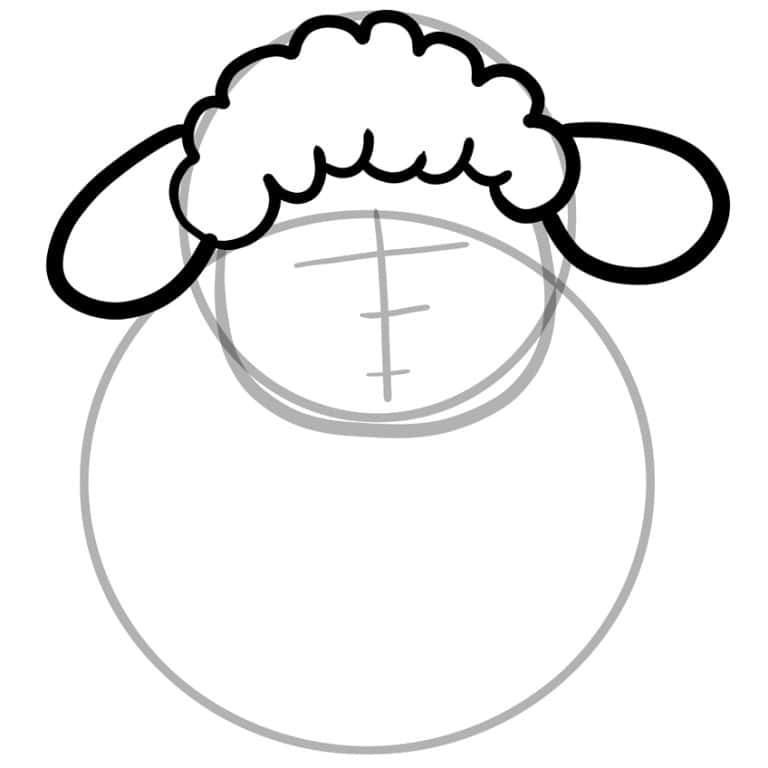 Sheep Drawing - Drawing Woolly Wonders