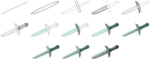 Sword Drawing - A Guide to Drawing Epic Blades