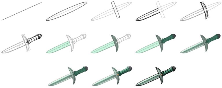 Sword Drawing - A Guide to Drawing Epic Blades