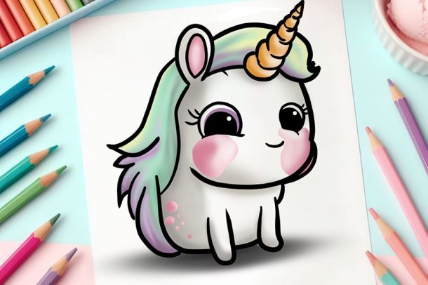 Unicorn Drawing - Drawing Fantastical Creatures