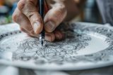 How to Paint Plates - From Kitchen to Canvas