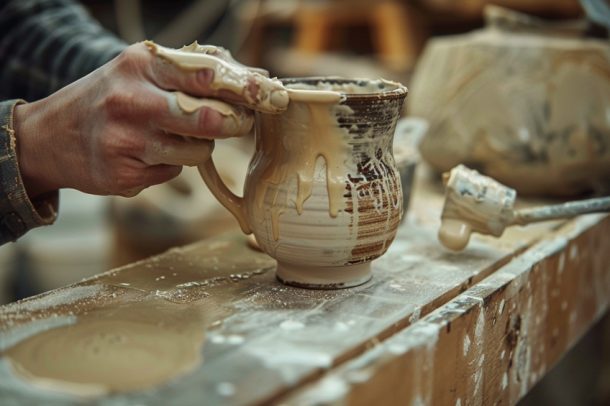 How to Paint Cups - Tea-riffic Transformations