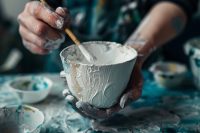 How to Paint Cups - Tea-riffic Transformations