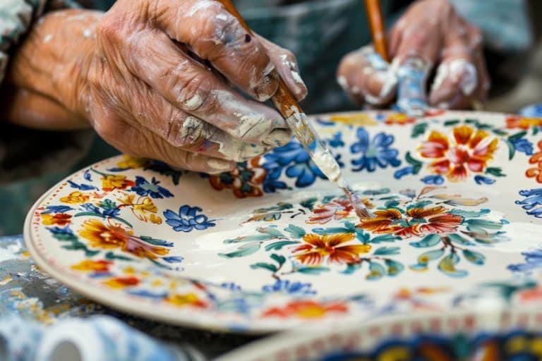 How to Paint Plates - From Kitchen to Canvas