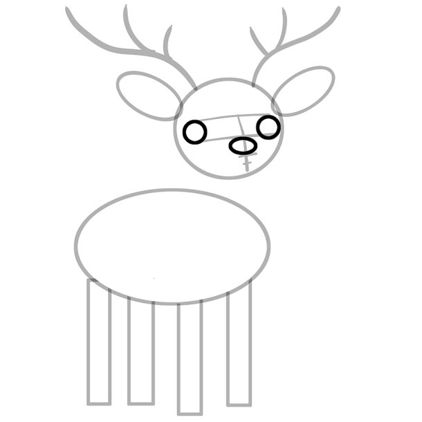 Deer Drawing - 18 Steps to Drawing Gentle Guardians