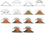 Volcano Drawing - 14 Steps to Sketching Scorching Scenes