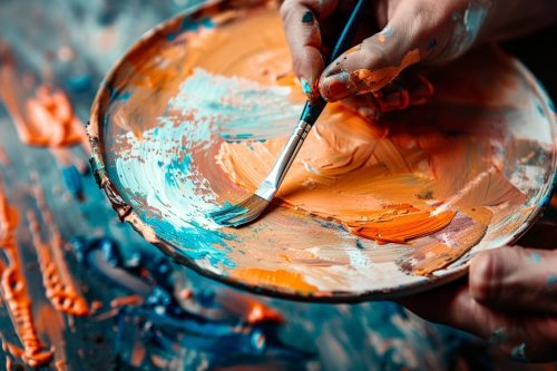 How to Paint Plates - From Kitchen to Canvas